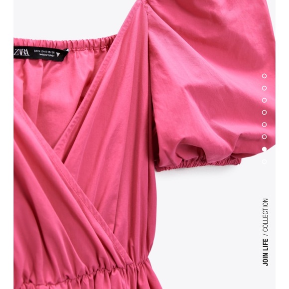 Zara | Dresses | Zara Balloon Sleeved Dress Bloggers Fav | Poshmark